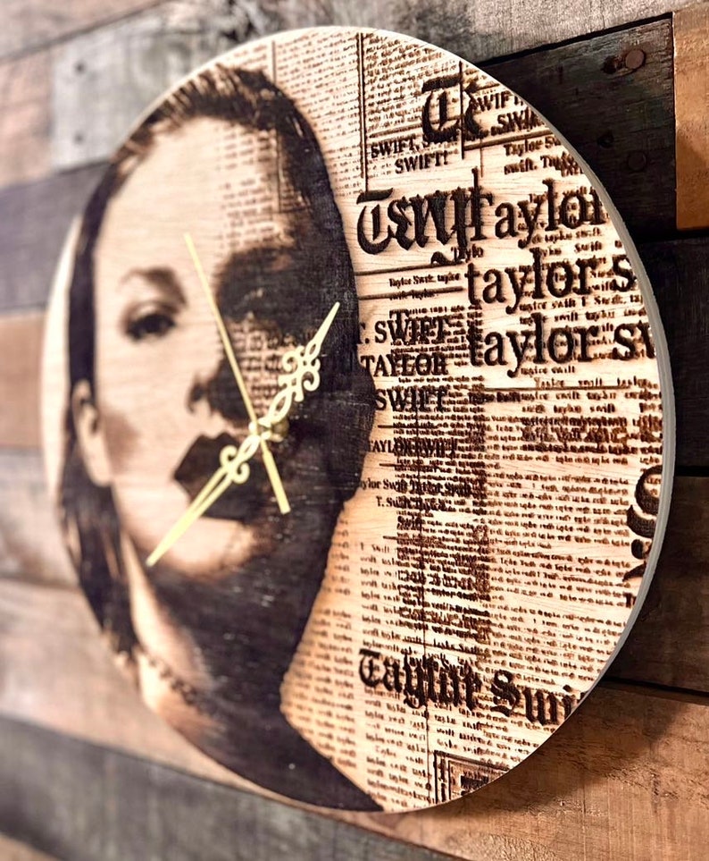 Taylor Swift Reputation Clock - Etsy