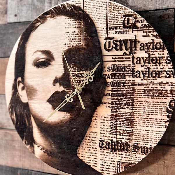 Midnights Taylor Clock - Etsy