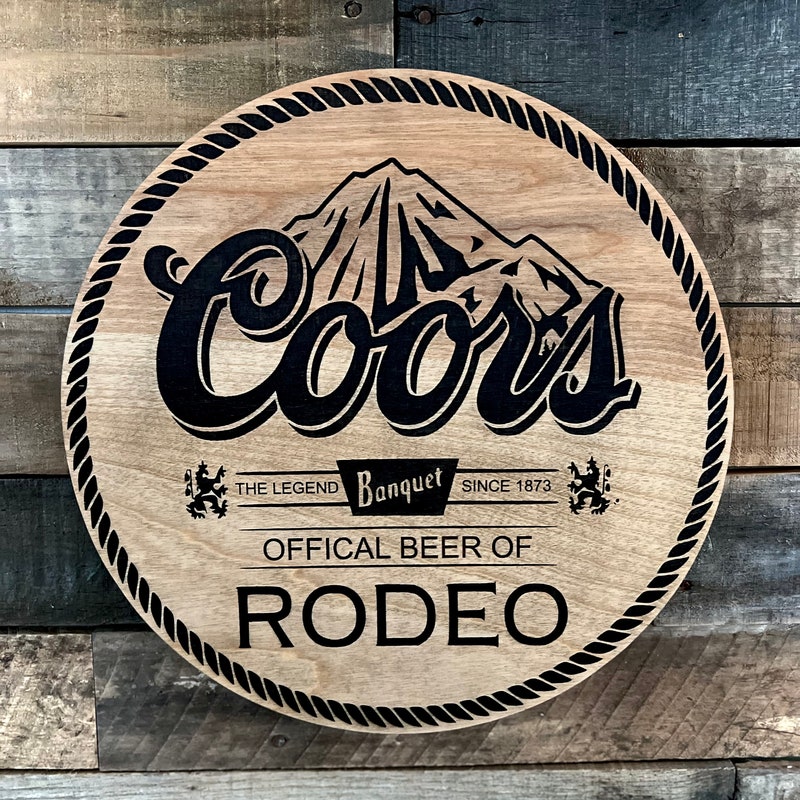 Coors Light Sign - Etsy