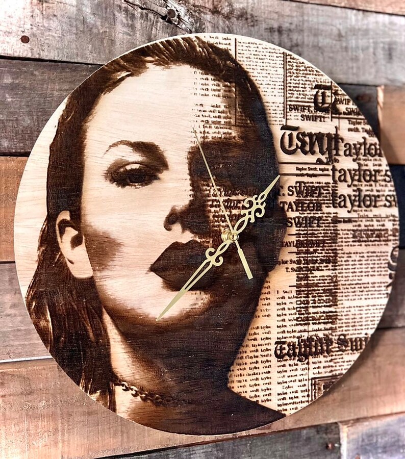 Taylor Swift Reputation Clock - Etsy