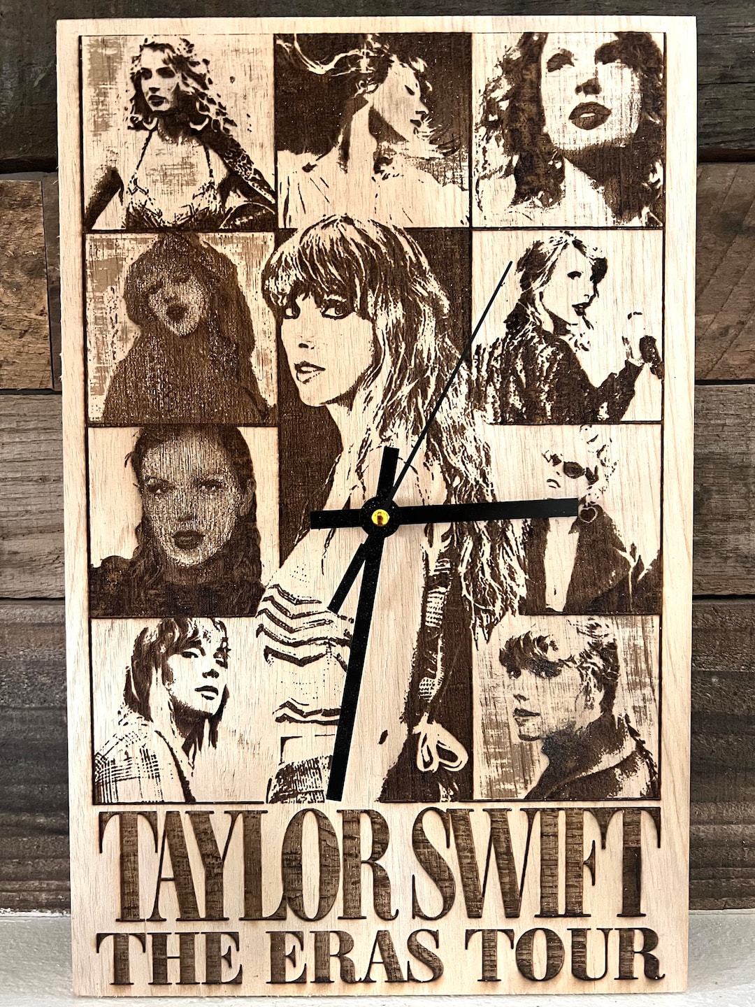 Taylor Swift Eras Tour Poster Clock - Etsy