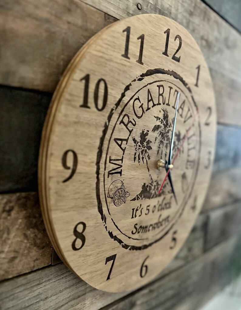 Jimmy Buffett Margaritavill Clock or Plaque - Etsy