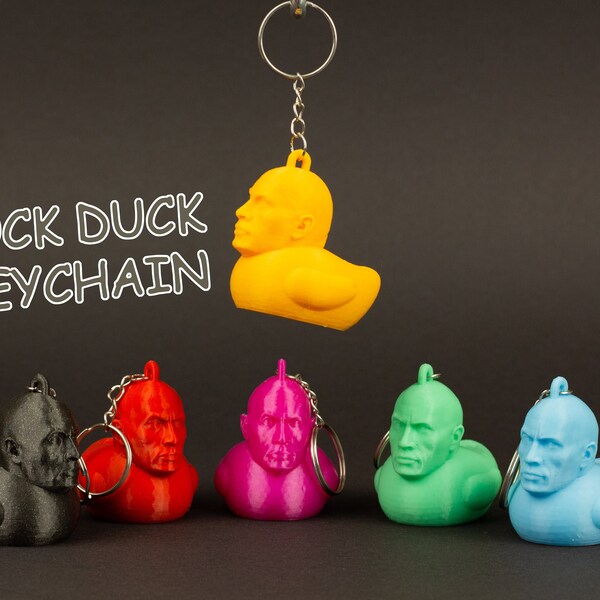 3d Printed Duck Keychain - Etsy