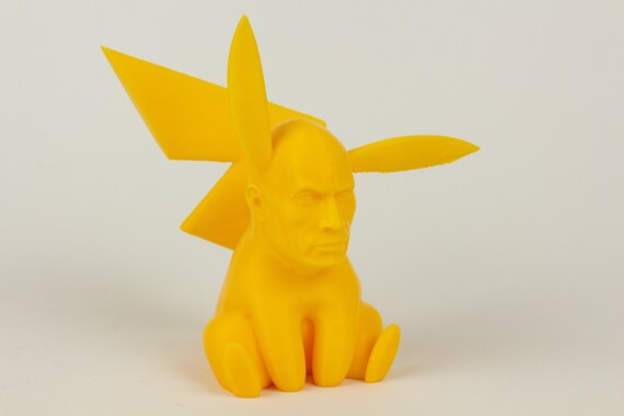 The Rock Pikachu Pokémon Pokerock Collection Statue Custom | Etsy