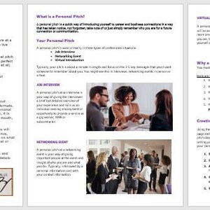 Personal Pitch BASICS - Etsy