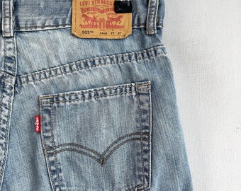 W29 Vintage Levis 505 Distressed Dirty Cutoff Jeans Levis W29 Vintage Levis 505 Distressed Dirty Cutoff Jeans Levis
