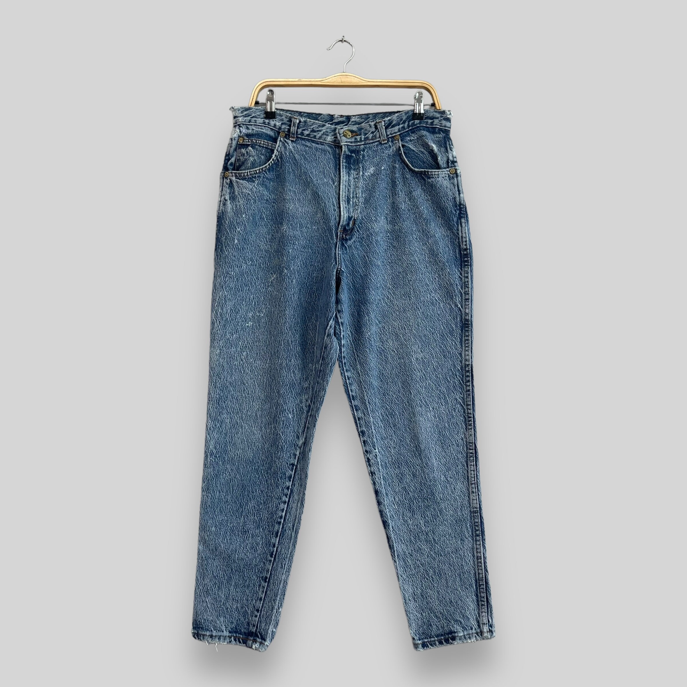 W32 L28 Vintage Chic Distressed Dirty Jeans Ultra High W32 L28 Vintage Chic Distressed Dirty Jeans Ultra High