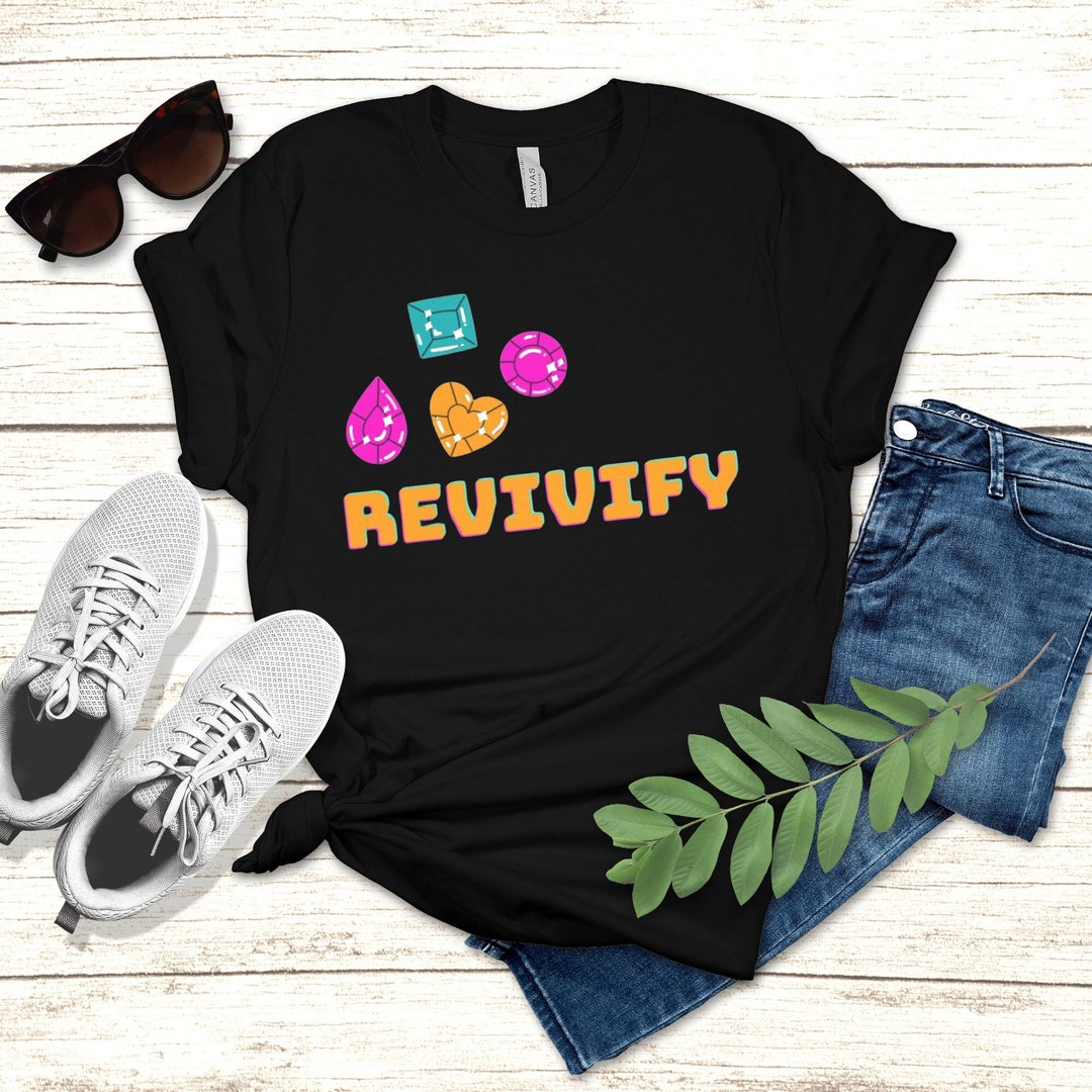 Revivify Spell Gems Dungeons and Dragons Gaming Tee D&D Shirt Dungeon ...