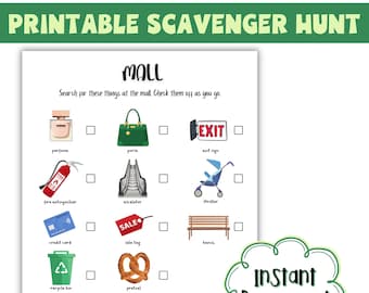 Printable Farmers Market Scavenger Hunt, Kids Treasure Hunt, Print at ...