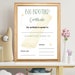 Printable Big Sister Certificate, Promoted to Big Sister Instant ...