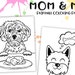 Doodle Coloring Pages Big Bundle, 20 Fun and Unique Coloring Sheets for ...