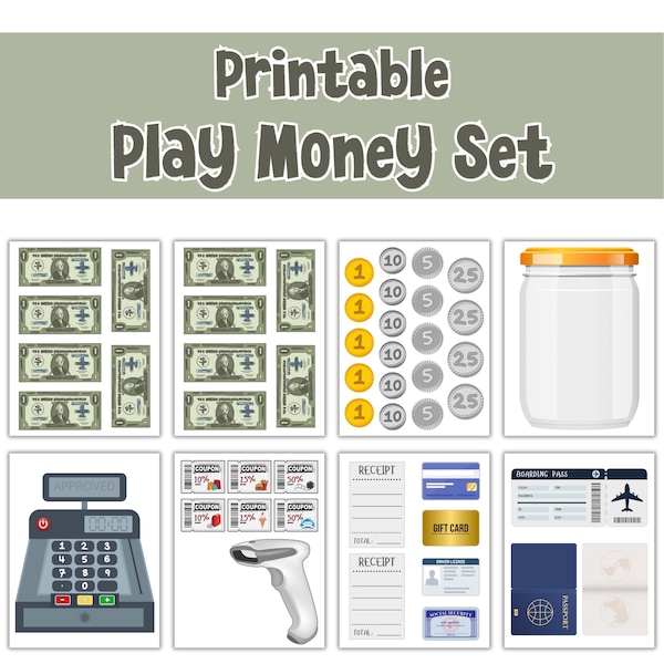 Pretend School Register - Etsy UK