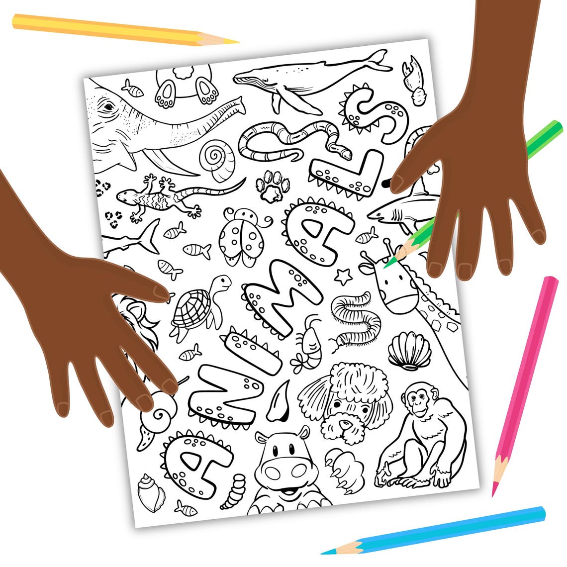 Printable Doodle Coloring Pages, Fun and Relaxing Designs for All Ages ...