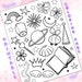 Fantasy Coloring Page, Printable Fantasy Fairy Coloring Page for Kids ...