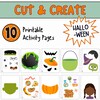 Printable Cut and Paste Activity, Girl Face Assembly Kit, Crafts for ...