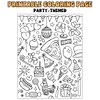 Printable Cut and Paste Activity, Girl Face Assembly Kit, Crafts for ...