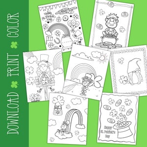 St Patricks Day Coloring Pages, Printable St Patricks Day Coloring ...