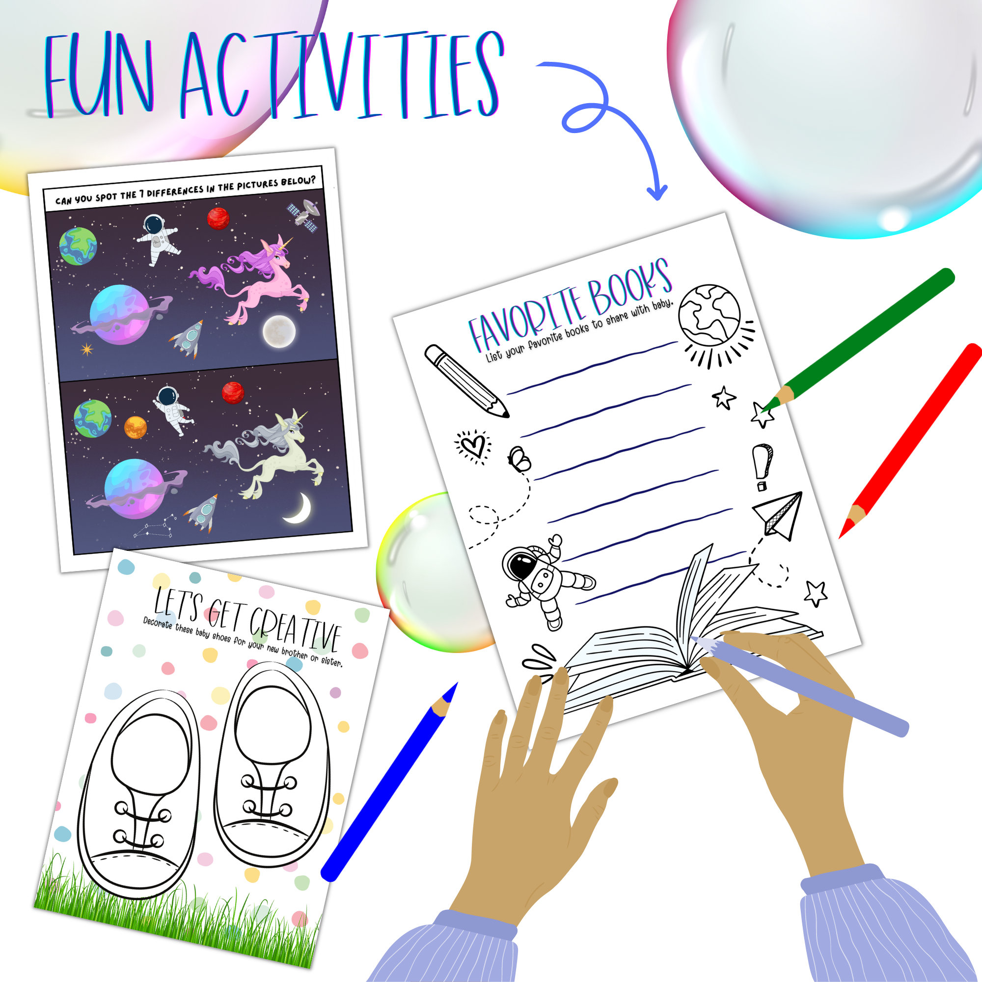 Big Brother Activity Pages, Printable Coloring and Activity Pages for A ...