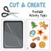 Printable Holiday Cookies Cut & Paste Craft for Kids, Fun Winter ...
