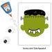 Halloween Frankenstein Printable Cut and Paste Activity for Kids, Fun ...