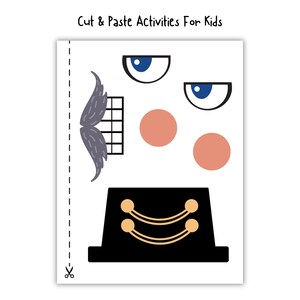 Nutcracker Themed Printable Craft for Kids, Cut & Paste Holiday ...