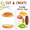 Printable Cut and Paste Activity, Girl Face Assembly Kit, Crafts for ...