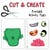 Printable Cut & Create Craft, Cut and Paste Smoothie Assembly Kit ...
