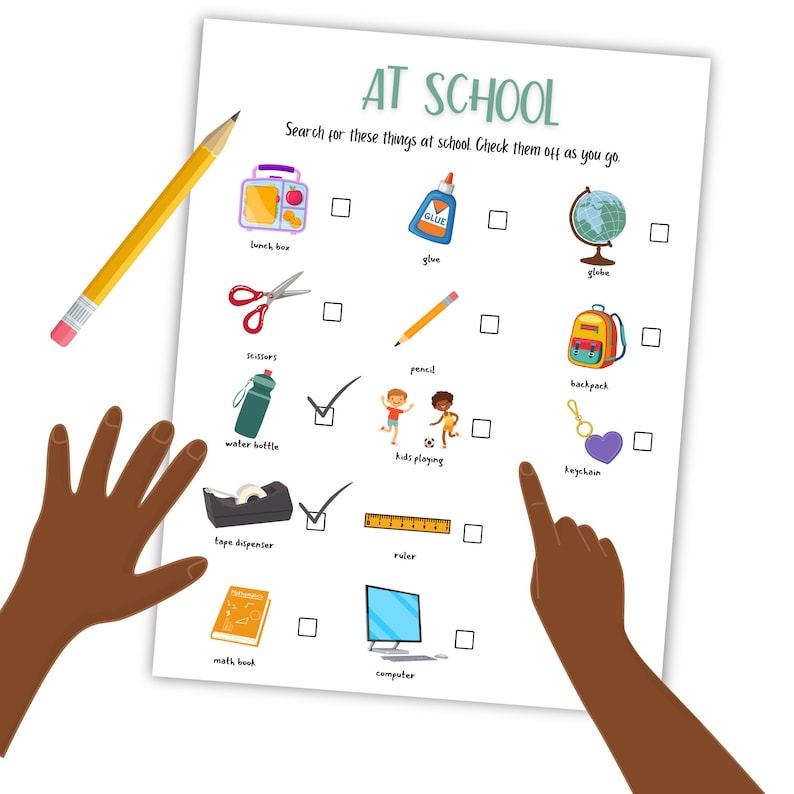 Printable Scavenger Hunt for Kids, Classroom Activities, Games for Kids ...