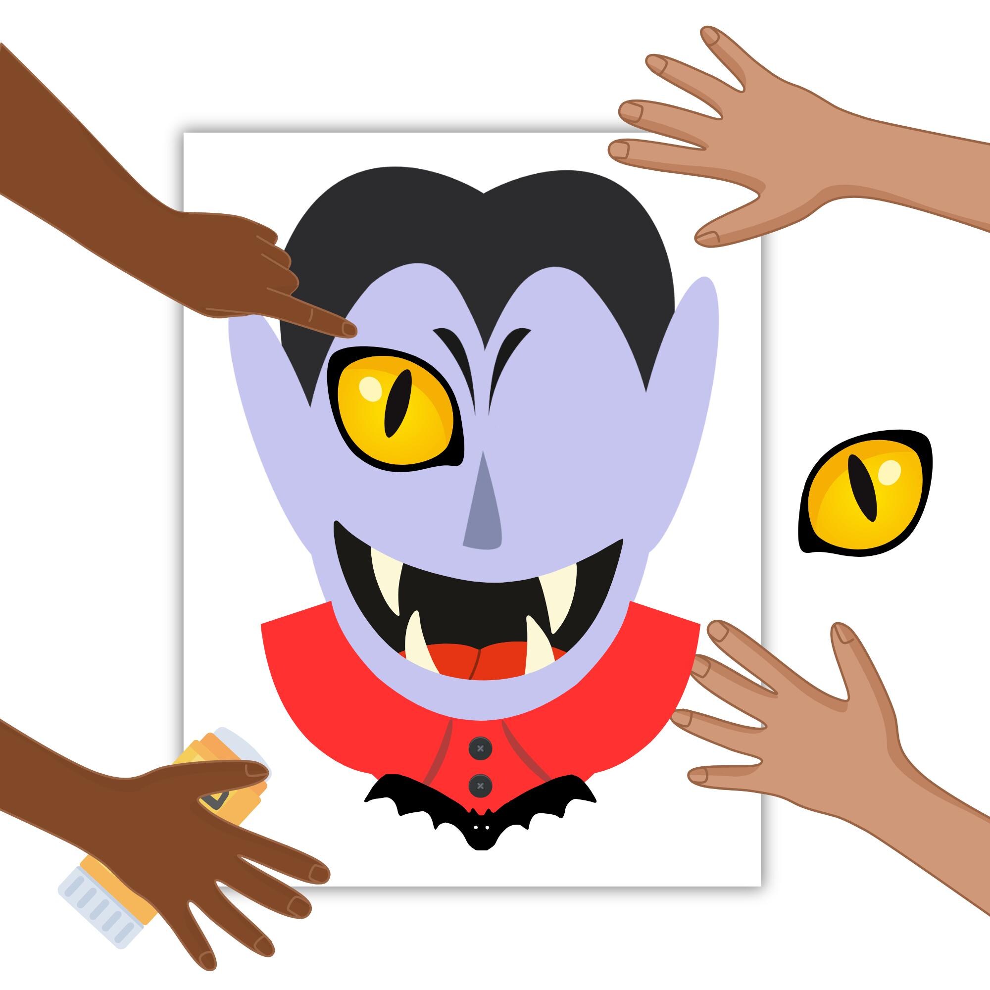 Creepy Halloween Activity Sheets for Kids, Fun and Interactive DIY ...