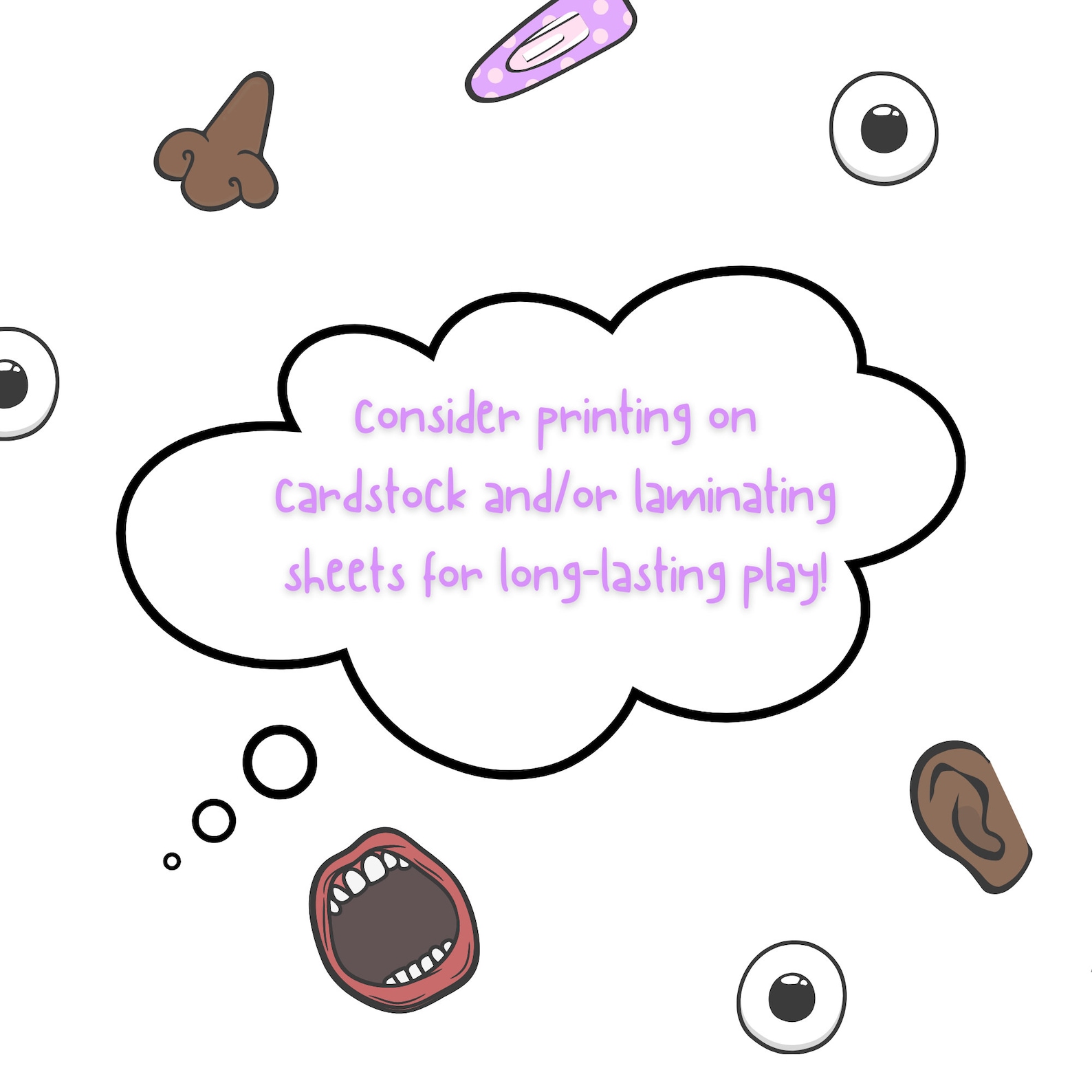 Printable Cut and Paste Activity, Girl Face Assembly Kit, Crafts for ...