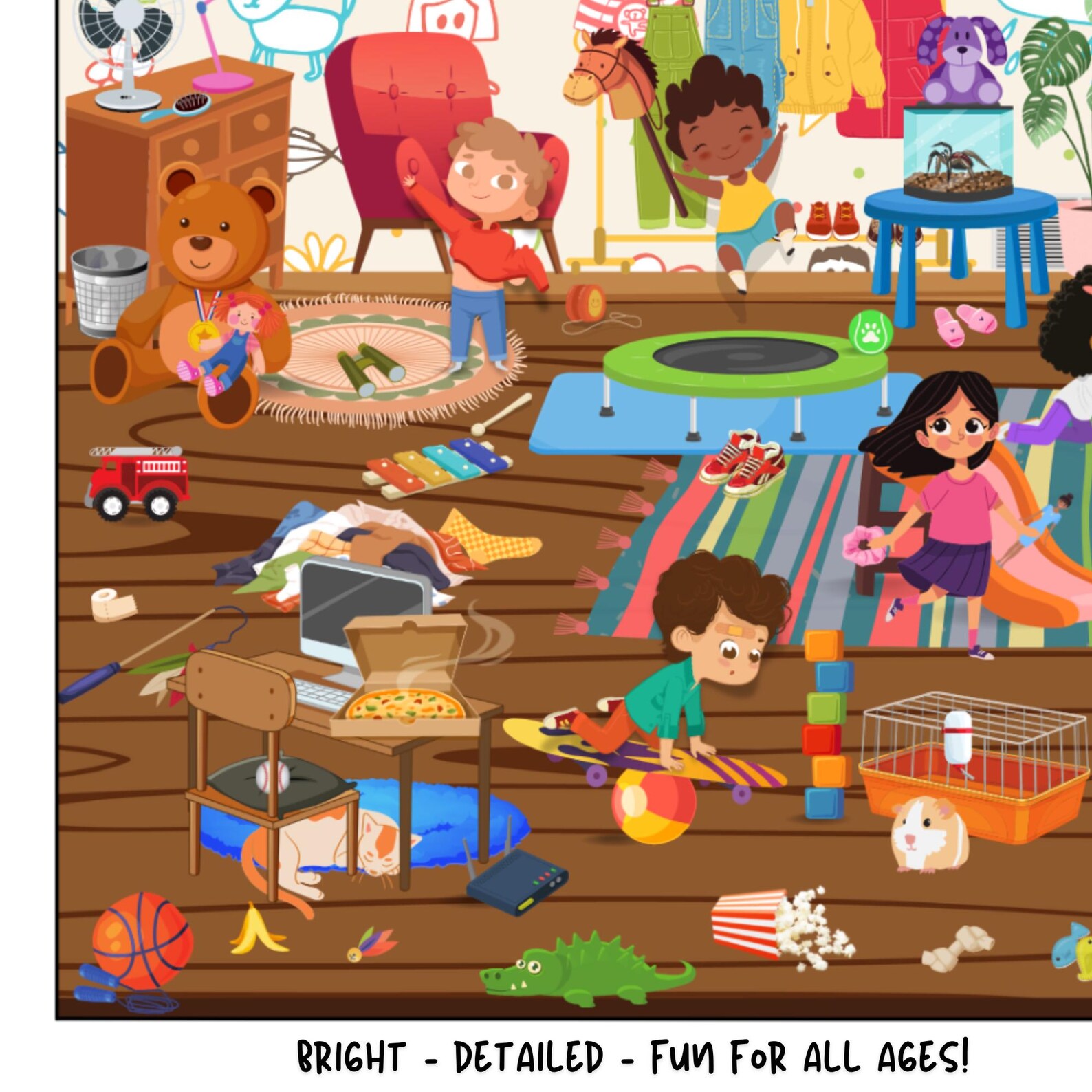 Printable Search and Find Posters, Interactive Wall Art for Classroom ...