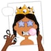 Printable Girl Face Craft Kit, DIY Cut & Create Face Parts and ...
