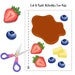 Printable Food Assembly Kit, Waffle Cut and Create, Printable Crafts ...