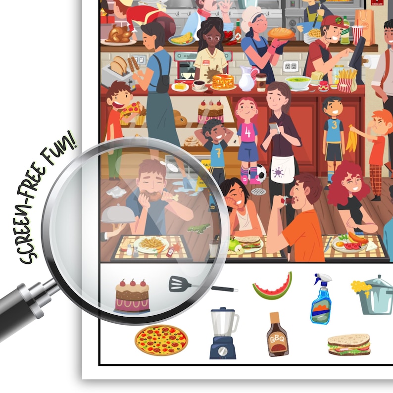 Search & Find Printable Puzzles, Hidden Pictures, Seek and Find Games ...