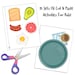 Printable Cut and Create Bundle, Food Play, Printable Crafts for Kids ...