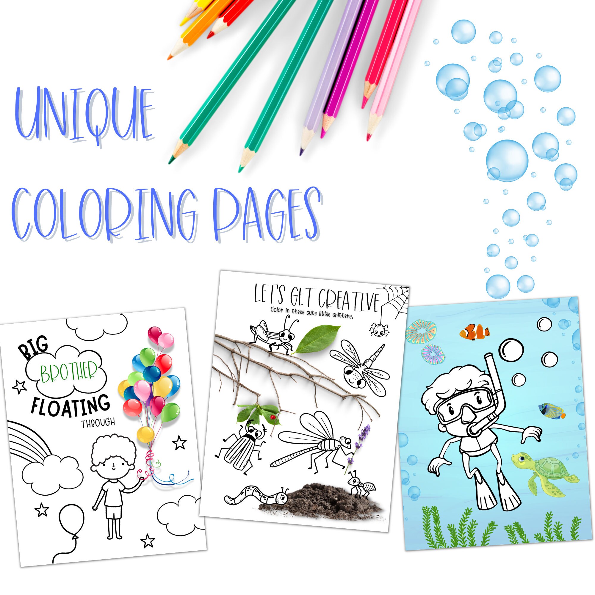 Big Brother Activity Pages, Printable Coloring and Activity Pages for A ...