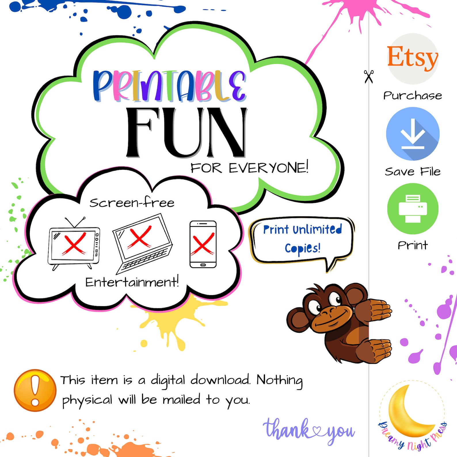 Printable Crafts for Kids, Silly Animal Faces, Cut and Paste Activity ...