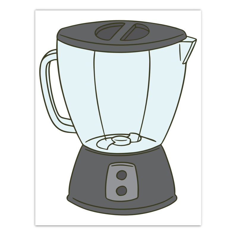 Printable Cut & Create Craft, Cut and Paste Smoothie Assembly Kit ...