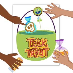 Halloween Printable Cut and Paste Activity Pages for Kids, Fun and ...