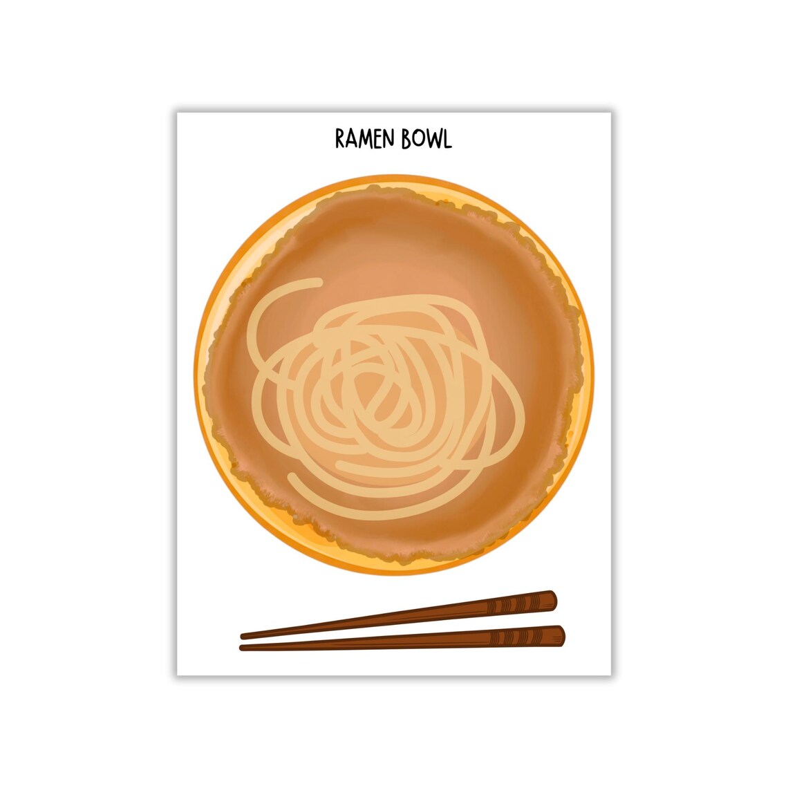 Ramen Bowl Cut & Create, Printable Food Activity for Kids, Pretend Play ...