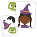 Halloween Printable Cut and Paste Activity Pages for Kids, Fun and ...
