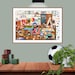 Printable Playroom Poster for Kids, Classroom Decor, Search and Find ...