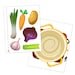 Printable Food Assembly Kit, Veggie Soup Cut and Create, Printable ...