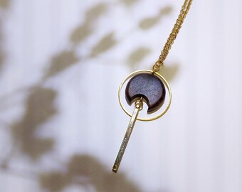 Full Moon Necklace - Etsy