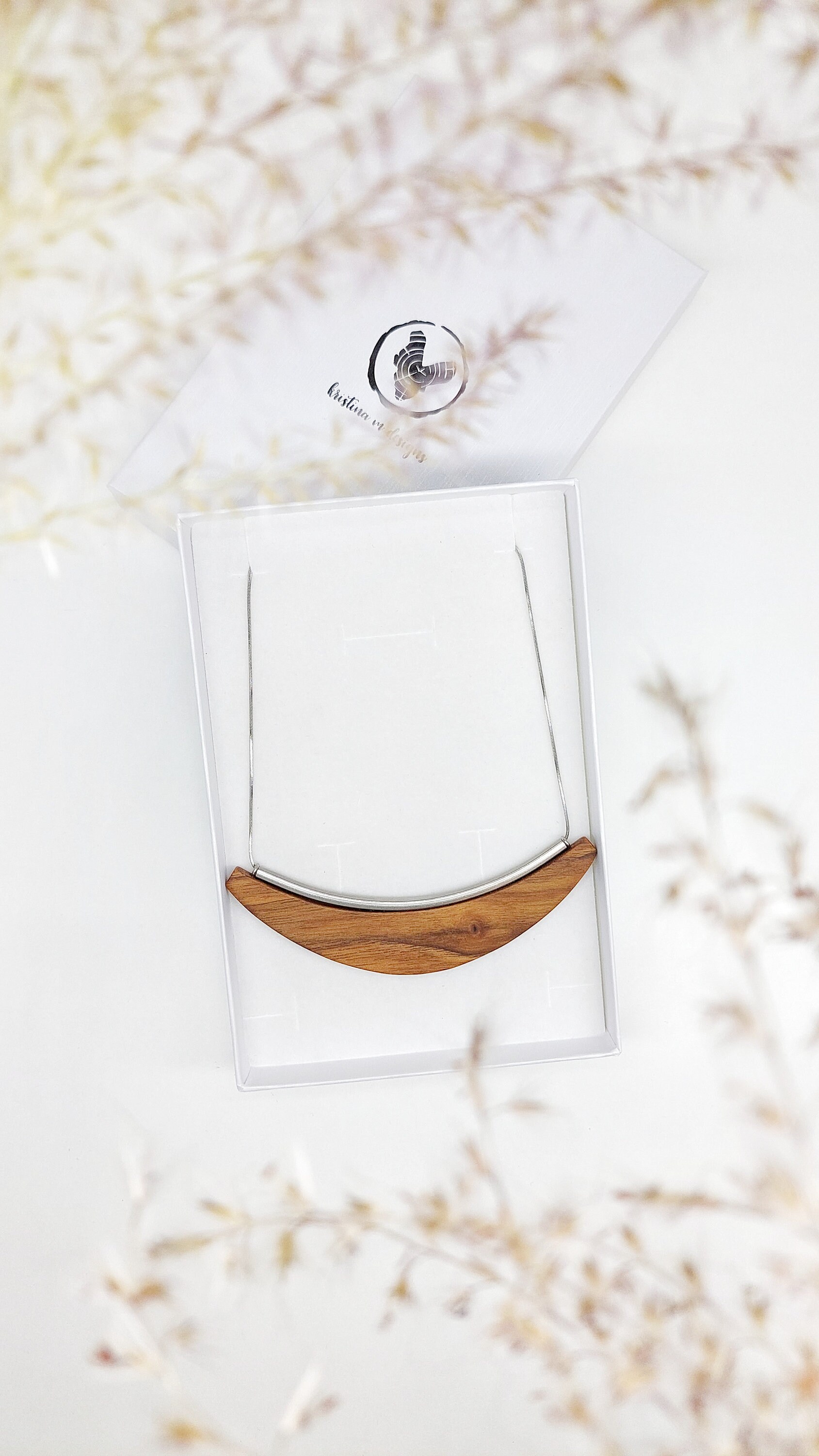 Wooden Collar Wood Choker Handcrafted Necklace Minimalist - Etsy