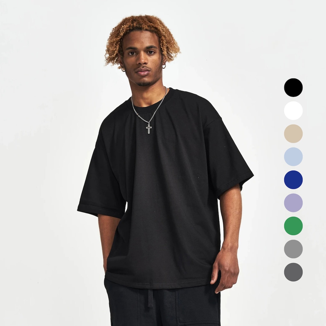 High Quality Streetwear Unisex Boxy T-shirt Summer Oversized T-shirt ...