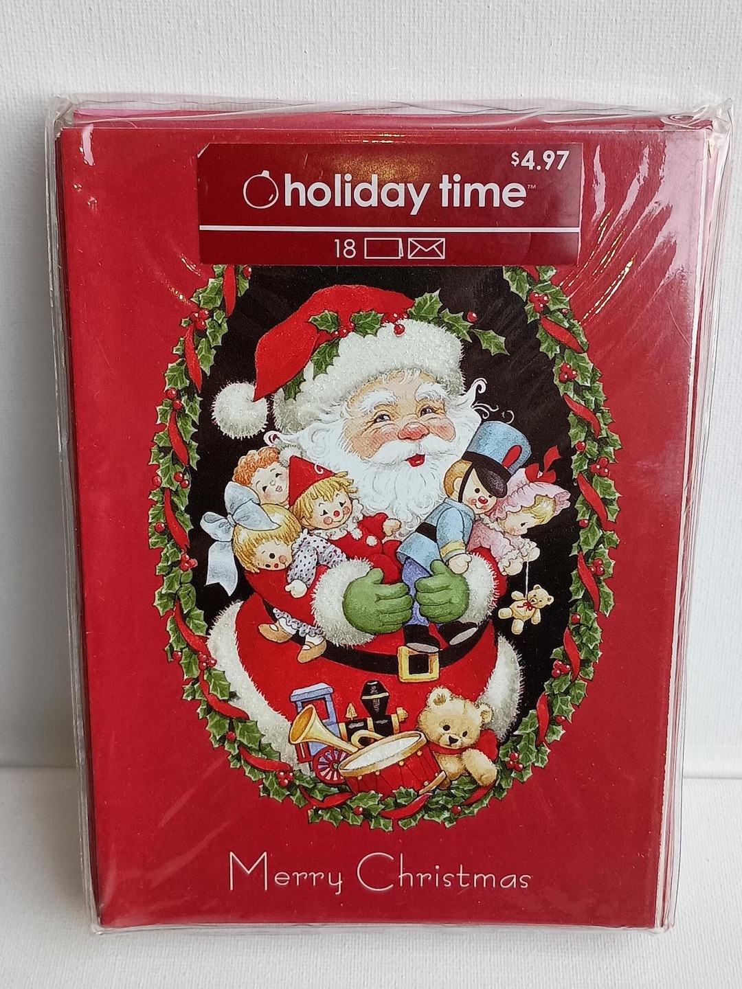 Vintage Ruth Morehead Santa Christmas Cards: Boxed Set of 18 - Etsy