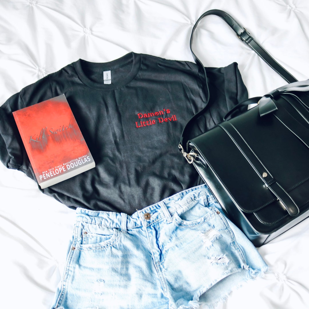 Damon's Little Devil Embroidered Shirt | Devil’s Night by Penelope ...
