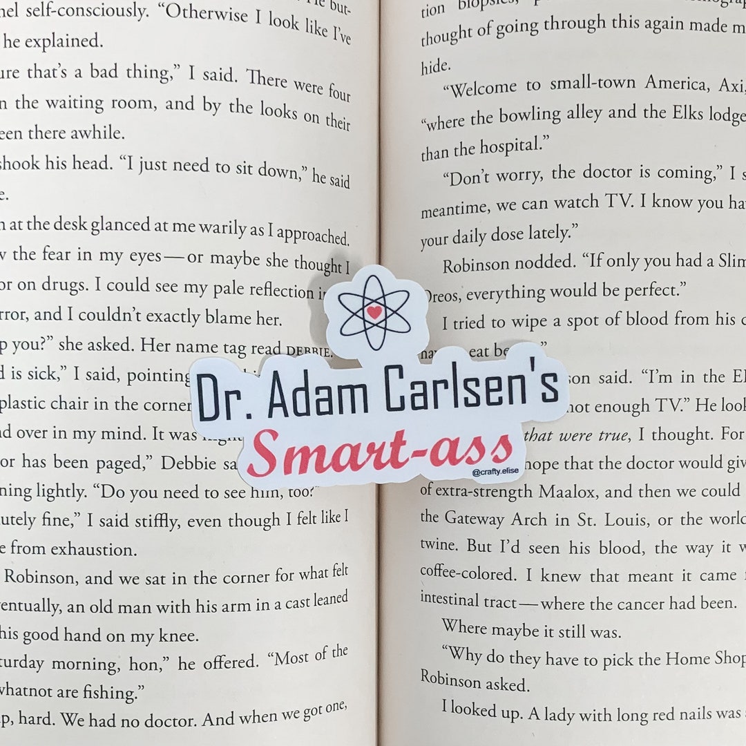 Dr. Adam Carlsen's Smart-a Aufkleber - Etsy Österreich