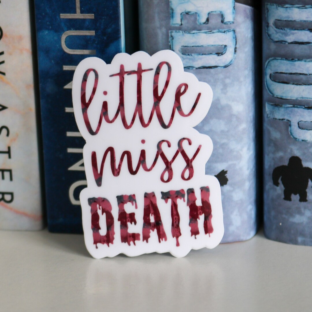 Little Miss Death Sticker | Hollow Boys Series Monty Jay Officially ...